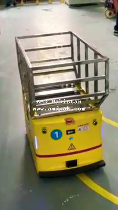 Autonomous Mobile Robots for Warehousing & Manufacturing by AMD Pakistan #robot #industrial 🤖🏭📊 ...