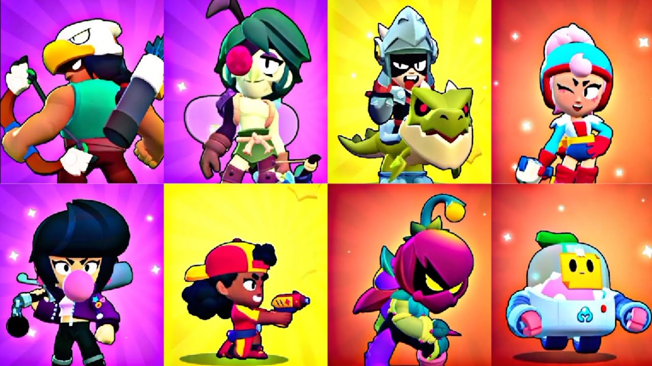Brawl Stars All Brawlers Unclocking Animation - YouTube