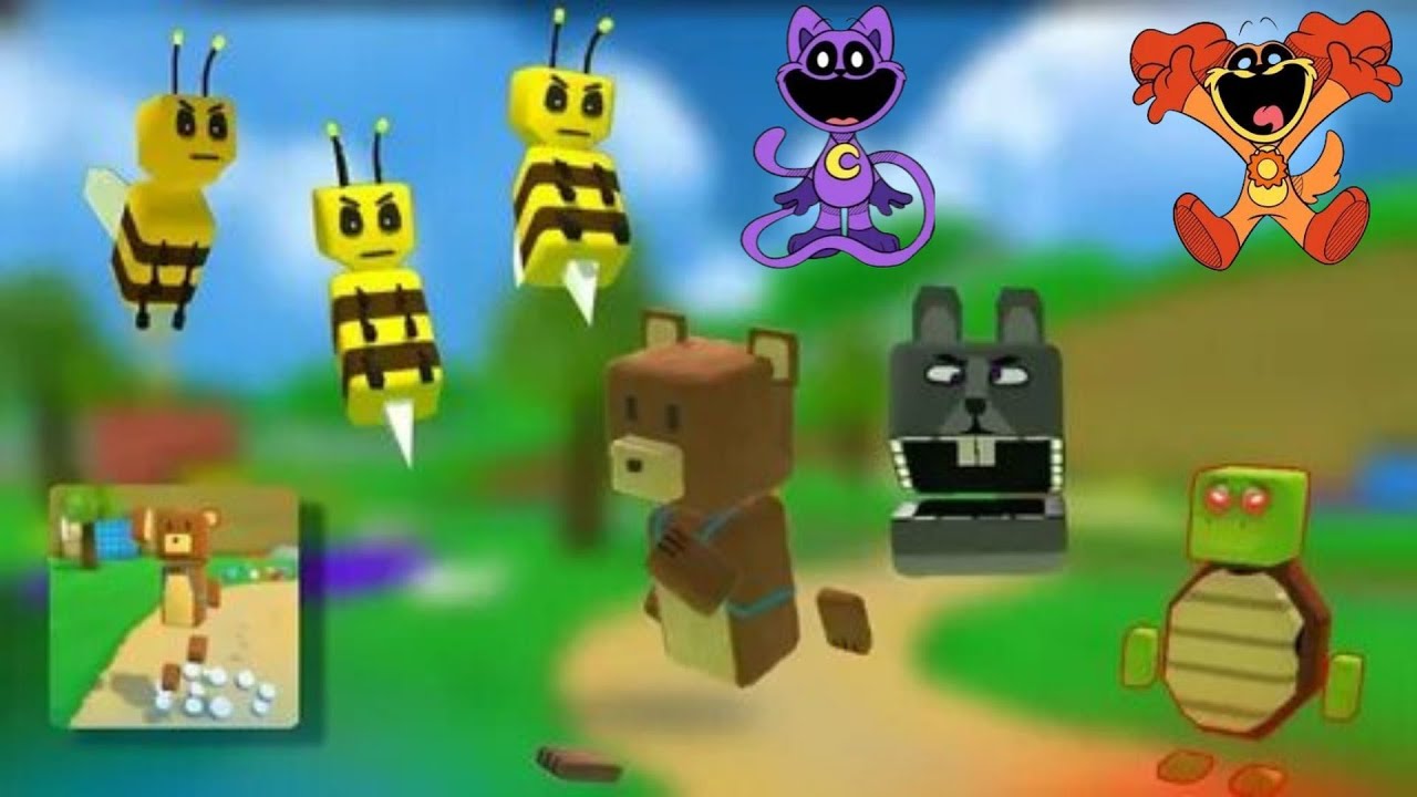 Smiling Critters vs Super Bear Adventure Gameplay Walkthrough - YouTube