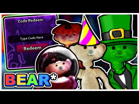 Roblox BEAR* All Codes - YouTube