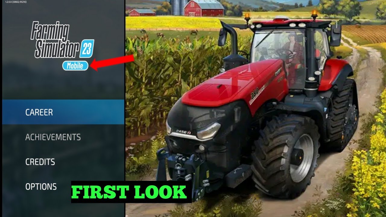 farming simulator 23 | first look | FS 23 Mobile game | timelapse ...