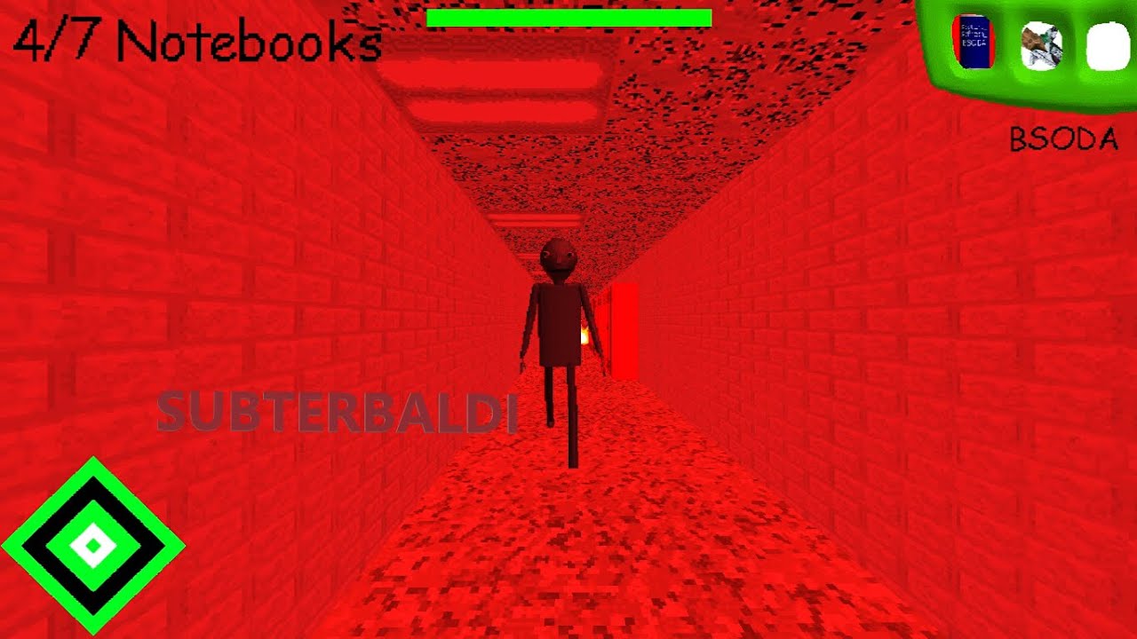SUBTERBALDI (baldi's basics mod) - YouTube