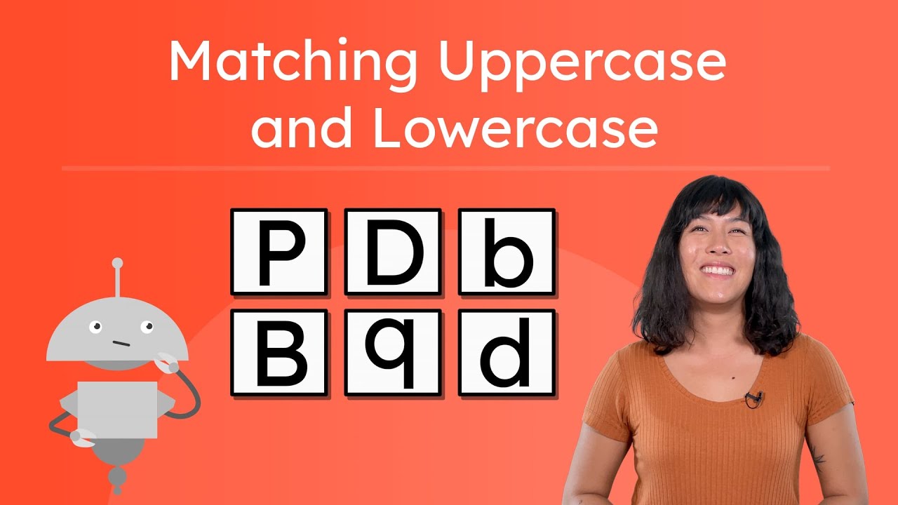 Matching Uppercase and Lowercase - NEW Learn to Read: Level A for Kids ...