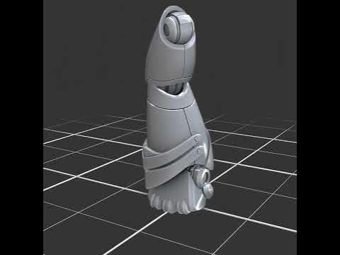 Robot Arm Animation Test - YouTube