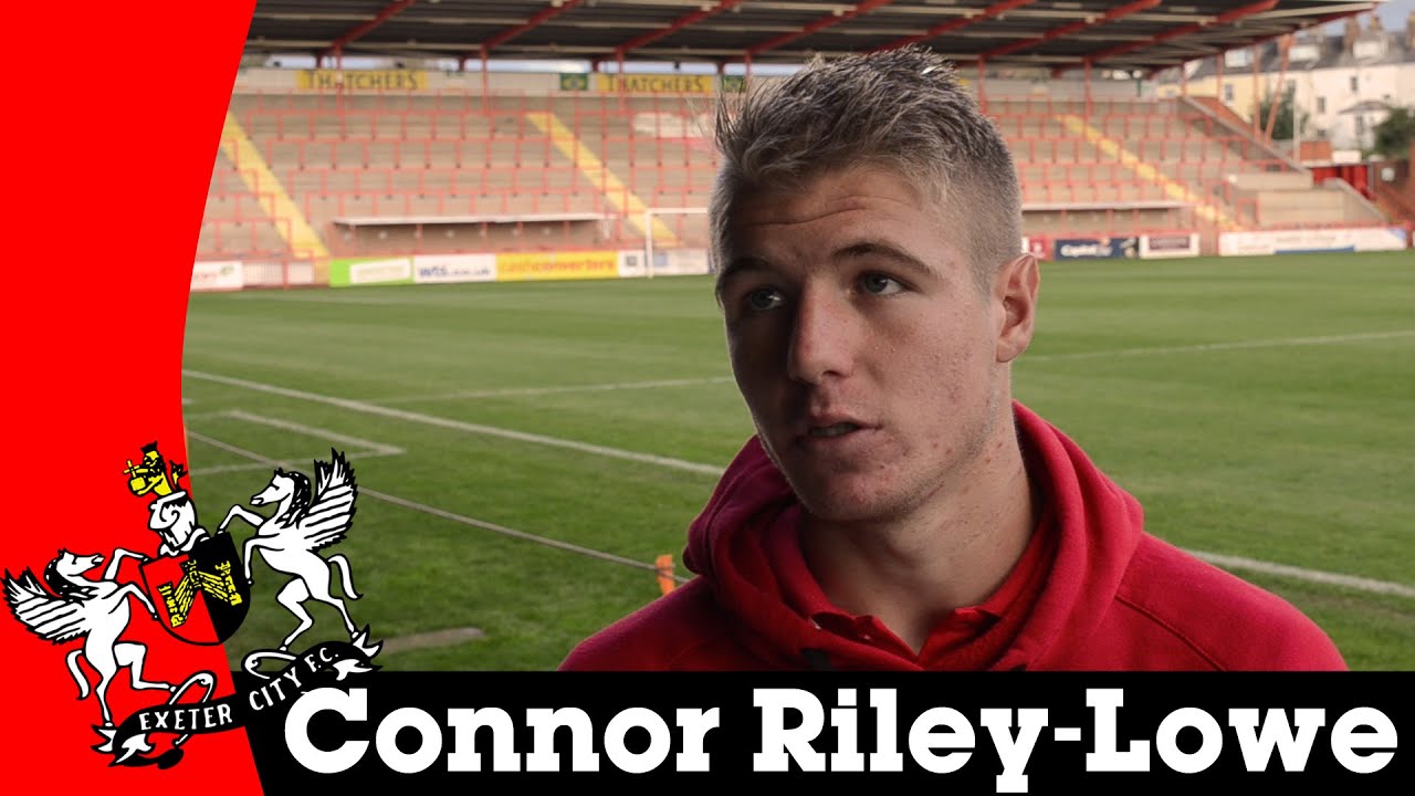 Connor Riley-Lowe after Football League debut | Exeter City Football ...