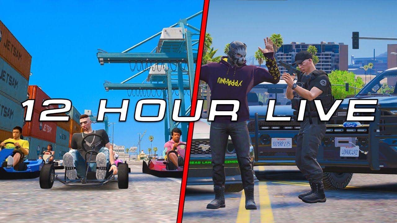 12 HOUR LIVE STREAM | REDLINE RP (PT2) - YouTube