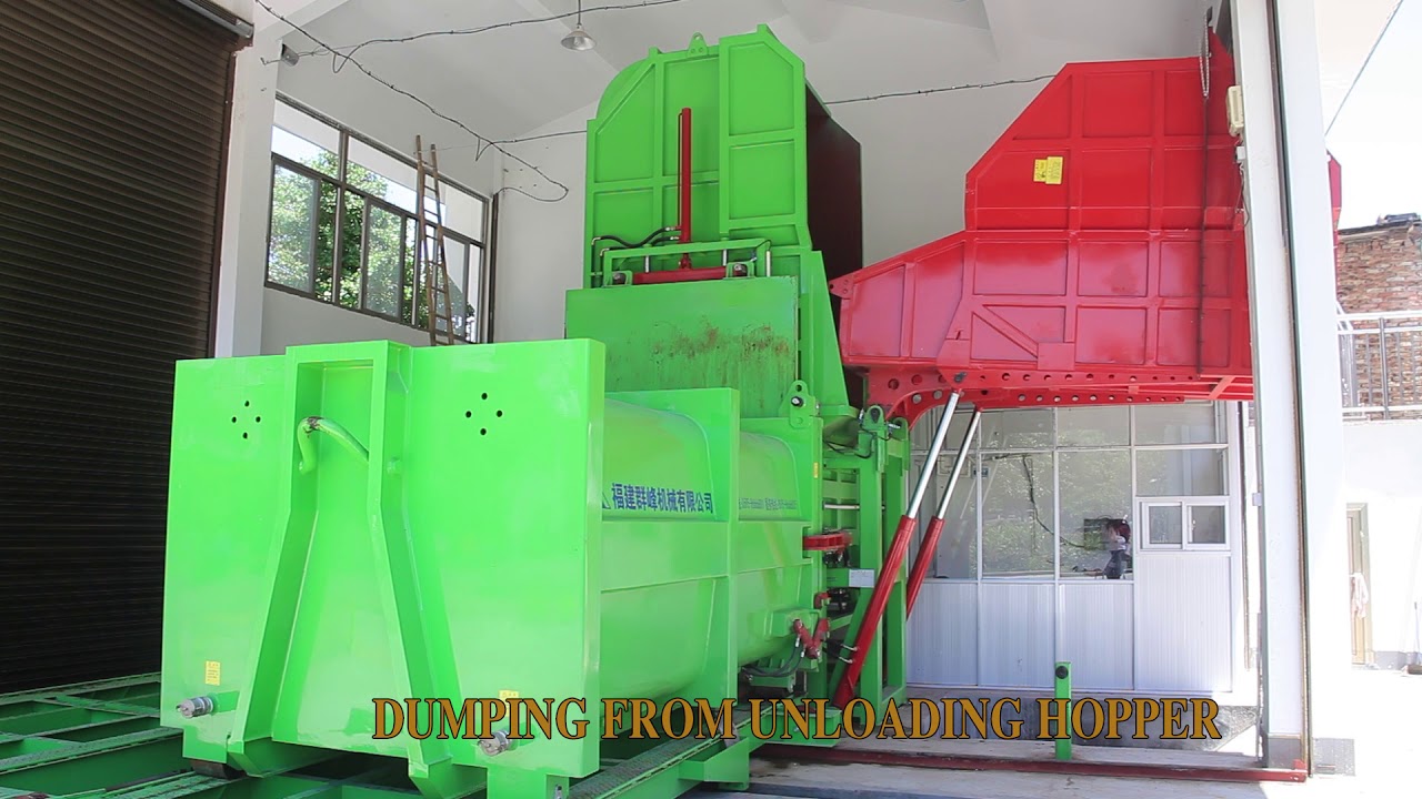 Waste Management and Garbage Compression In work！ - YouTube