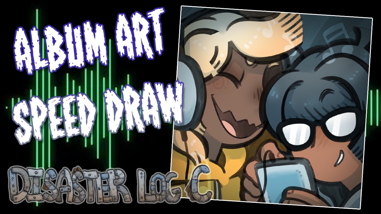 Drawing the Album Art for Disaster Log C's Original Soundtrack (Speed ...