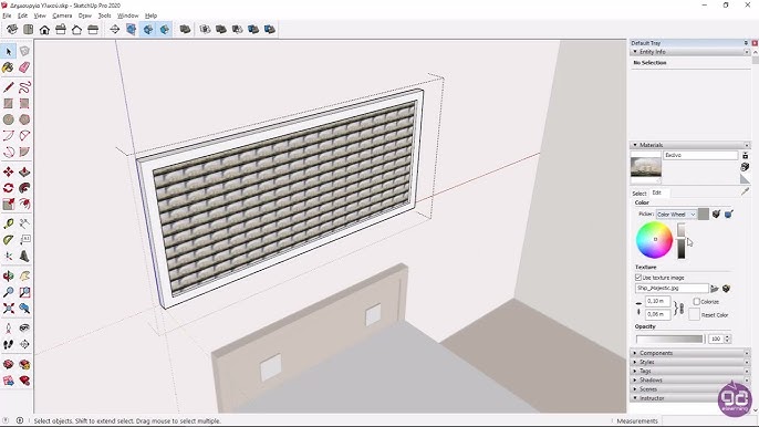Sketchup Tutorial Texture Youtube