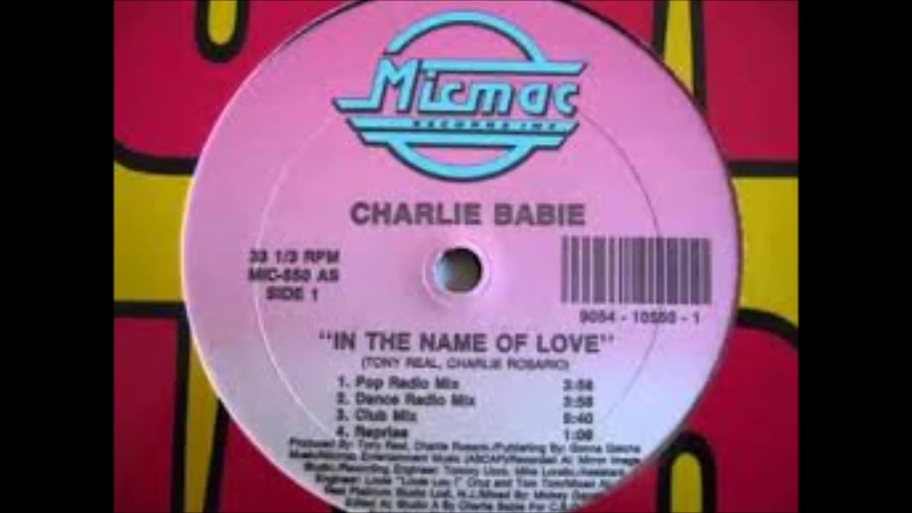 Charlie Babie - In The Name Of Love - YouTube