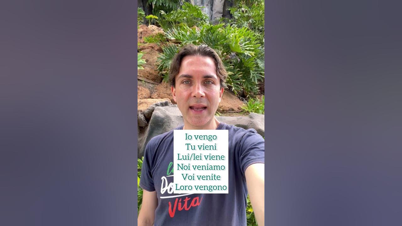 VENIRE Irregular Italian Verbs Present Tense YouTube venire-irregular-italian-verbs-present-tense-youtube