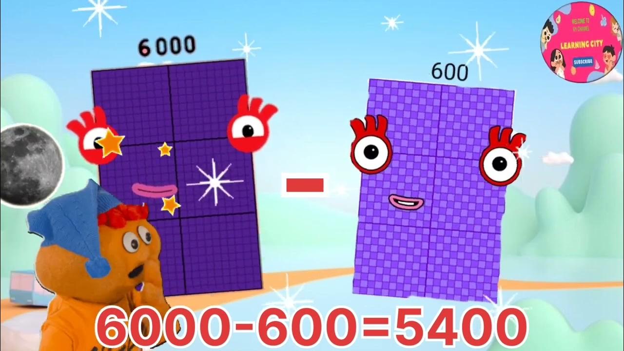Subtracting With The Numberblocks | Learn To Count @Learningcity786 #123 #MathsForKids # ...