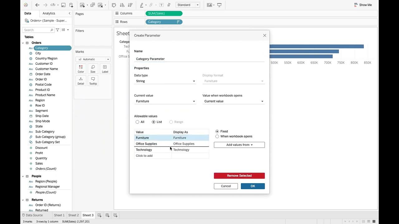 tableau class 3 (part 2) - YouTube