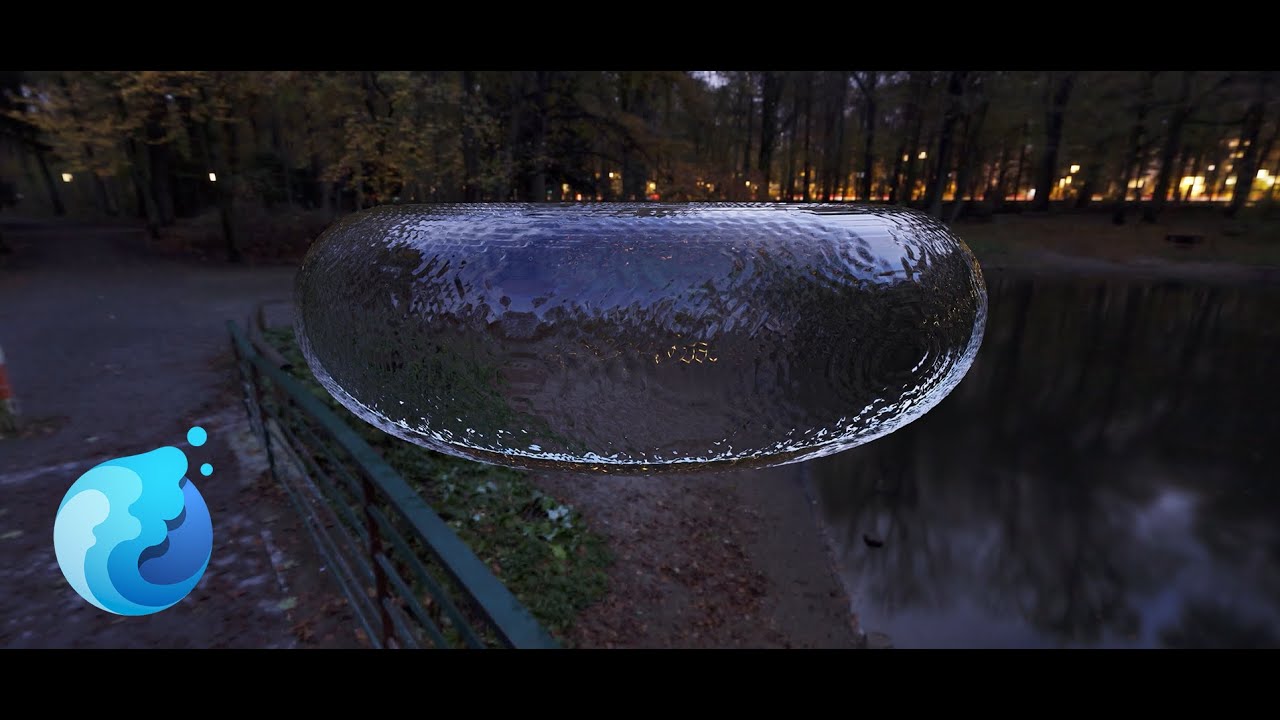 Fluid Torus | Liquigen | Render - YouTube