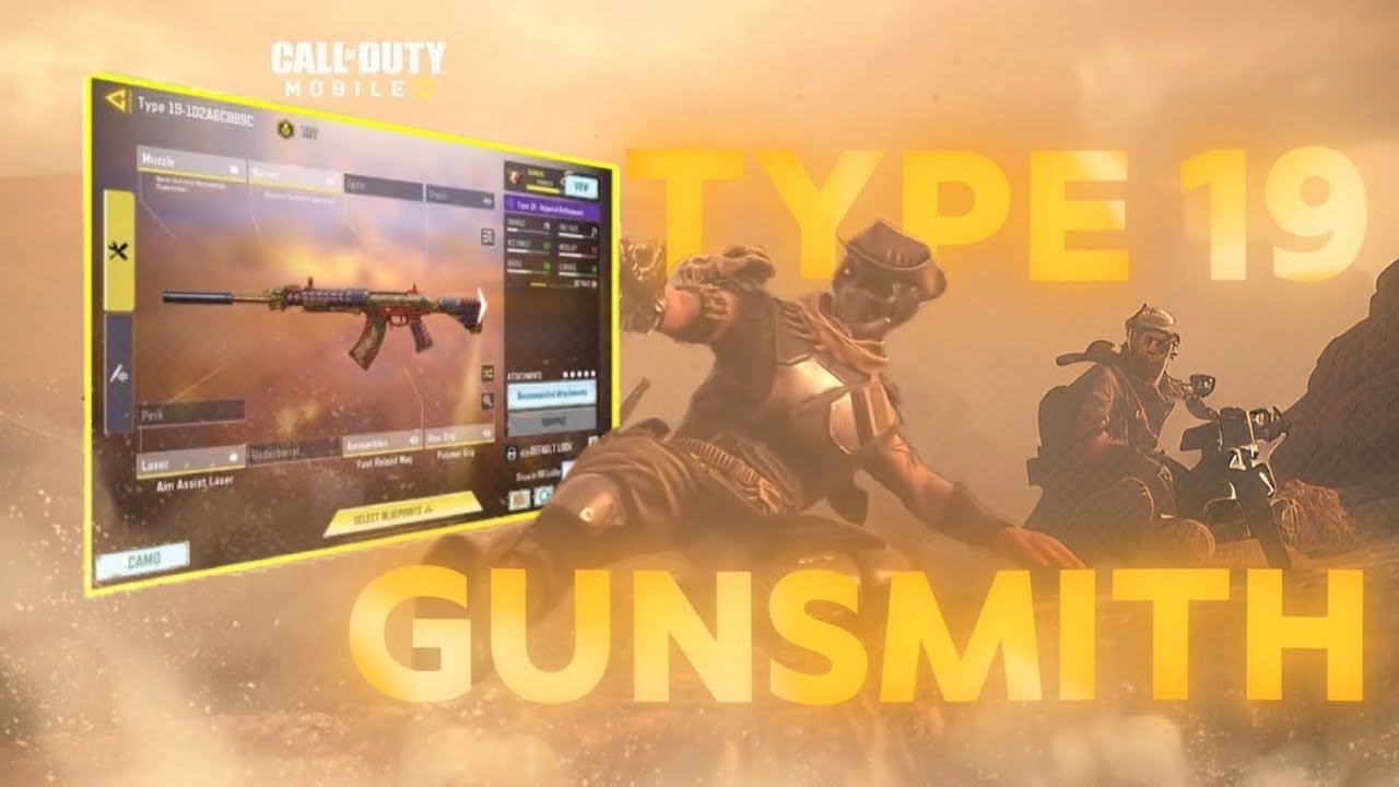 Type 19 Gunsmith 🏆 Lyric Overlay Edit “Blinding Lights” by The Weeknd ...