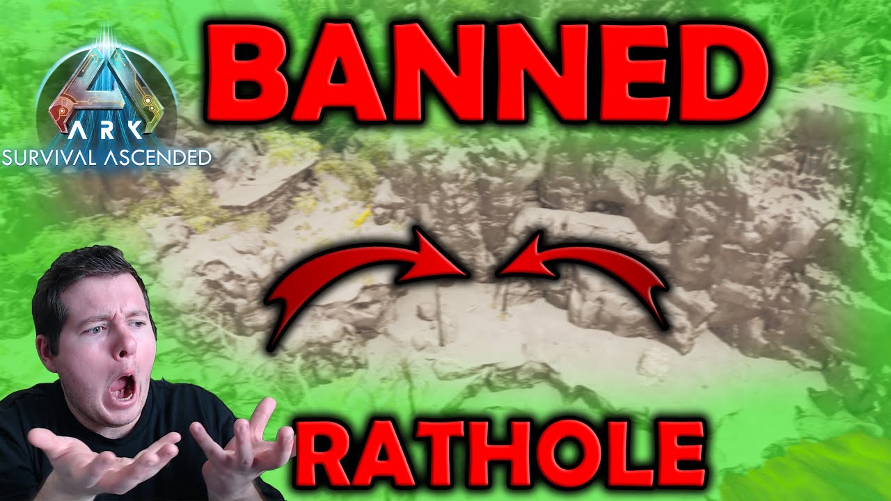 I Built In The Worlds Worst Rathole in Ark Survival Ascended - YouTube