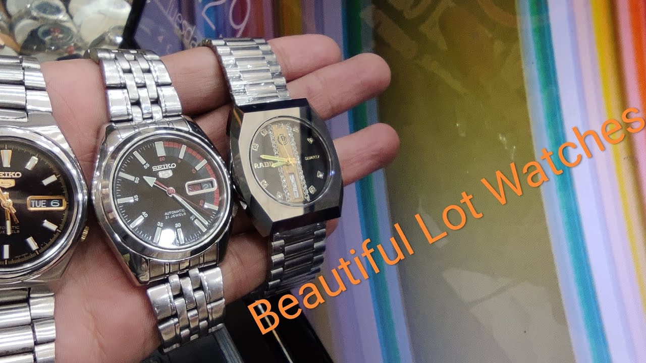 Beautiful Lot watches - YouTube