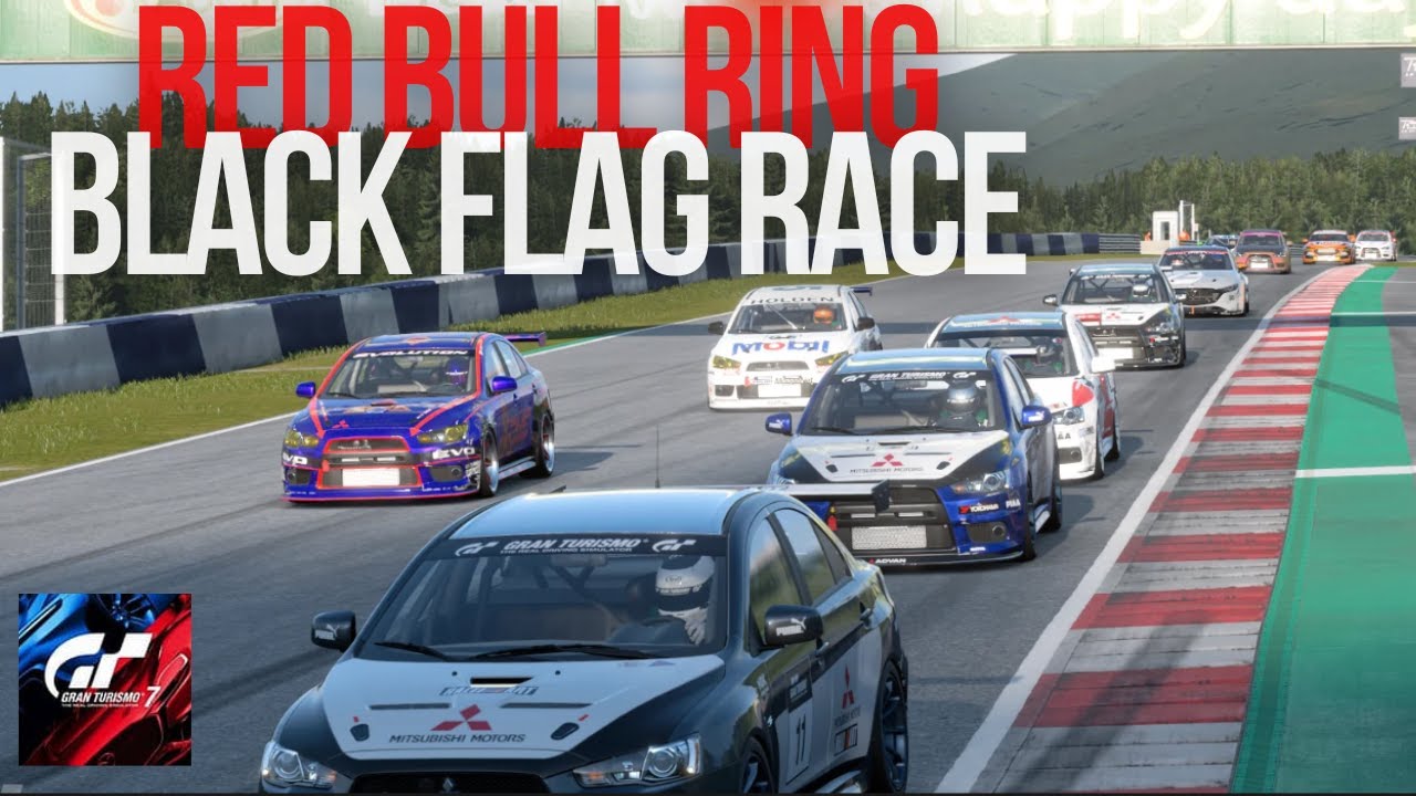 GT7 - Red Bull Ring - Black Flag Race - YouTube