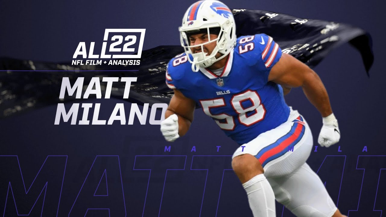 MATT MILANO FILM STUDY - Wk 2 vs Titans #bills #billsmafia # ...