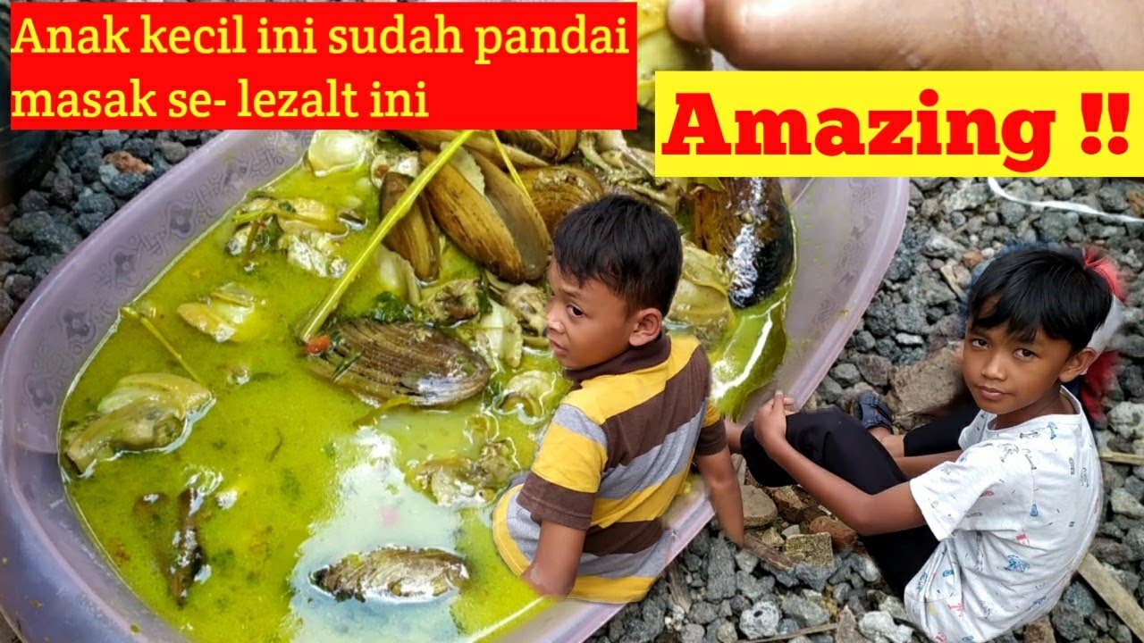 Anak anak masak masakan lezat - YouTube