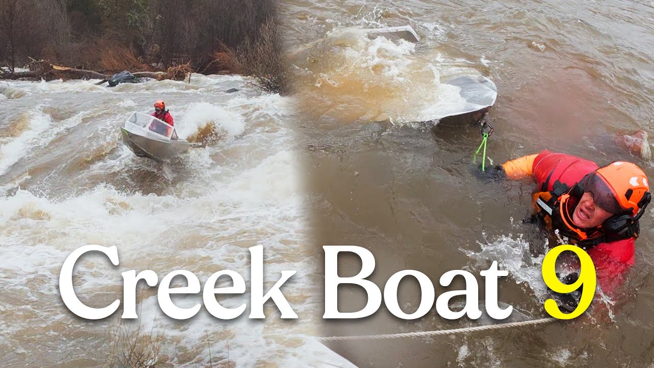 Creek Boat 9 - Mistakes Were Made! Frantic Morning Trying to Save the ...