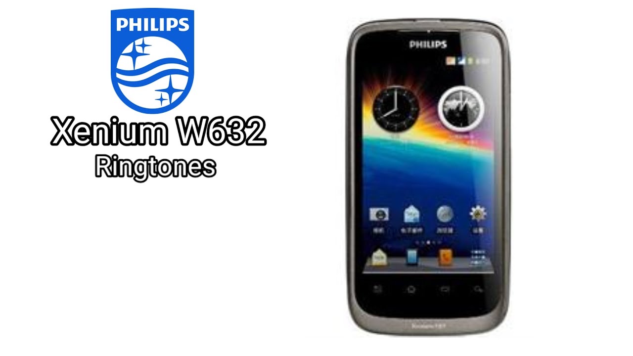 Philips Xenium W632 - Ringtones - YouTube