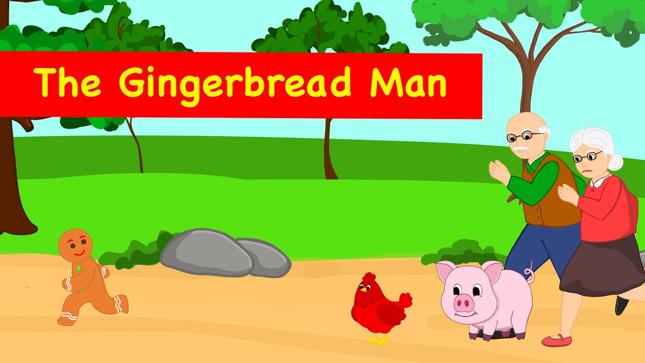 The Gingerbread Man | Bedtime Stories | Itsy Bitsy Toons - English ...