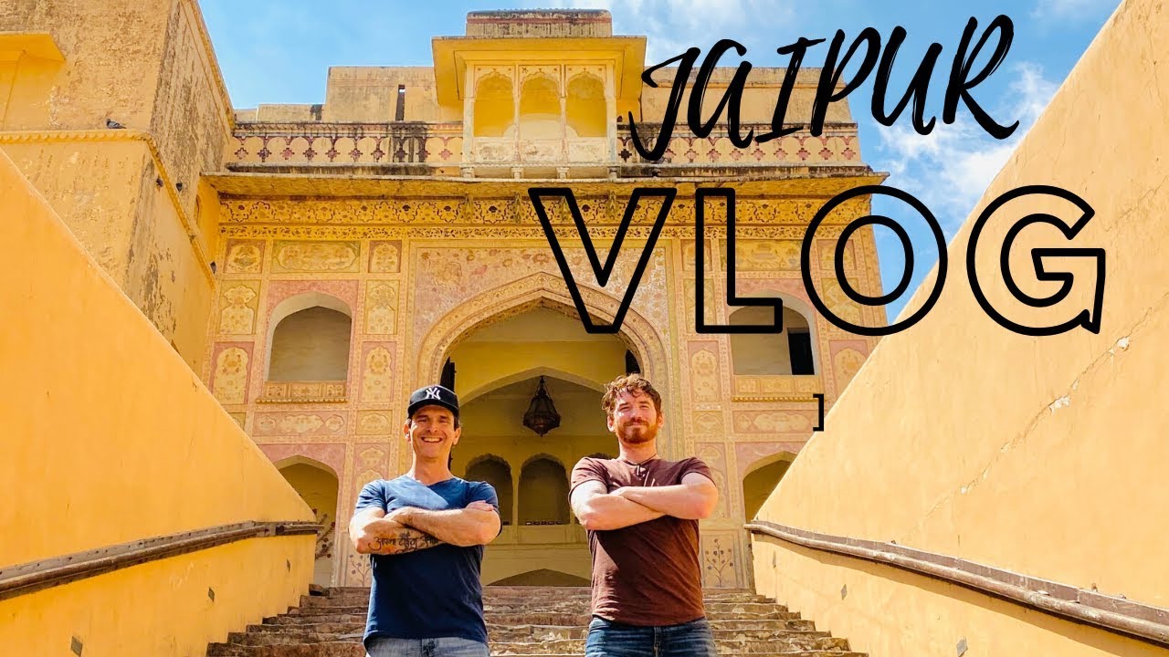 EXPLORING JAIPUR - TRAVEL VLOG & Rajasthan Food!! - YouTube