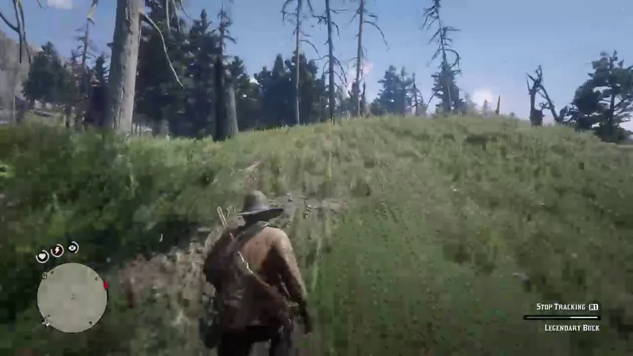 Rdr2 legendary deer - YouTube