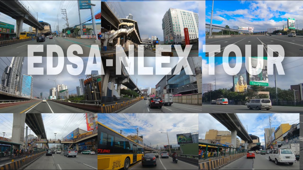 EDSA-NLEX TOUR | QUEZON AVE - MARILAO EXIT | BALINTAWAK - ORTIGAS - YouTube