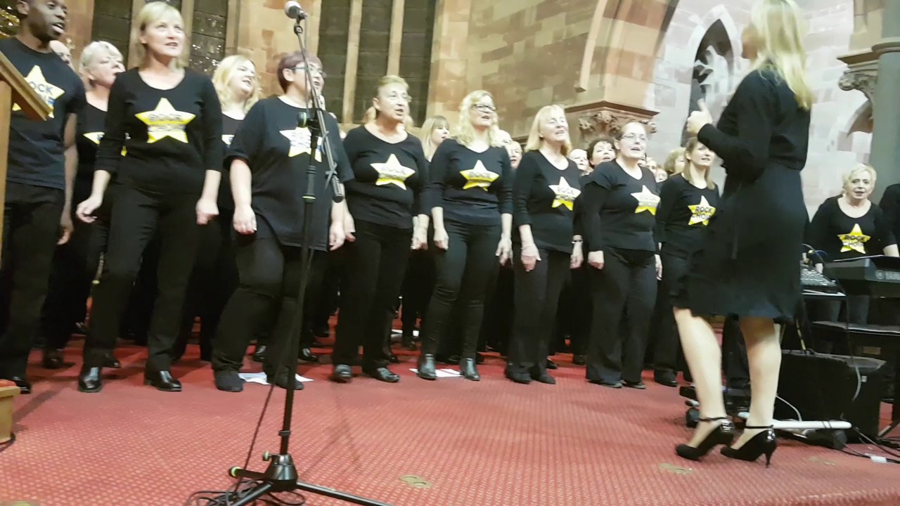 Merry Christmas everyone- shropshire rock choir Christmas concert - YouTube
