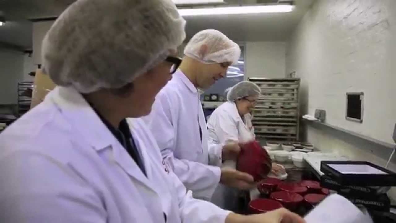 Adam Gray Michelin Chef gets a taste for Christmas pudding from Tiptree ...