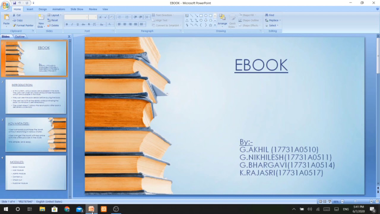 EBOOK STORE | PHP PROJECT - YouTube