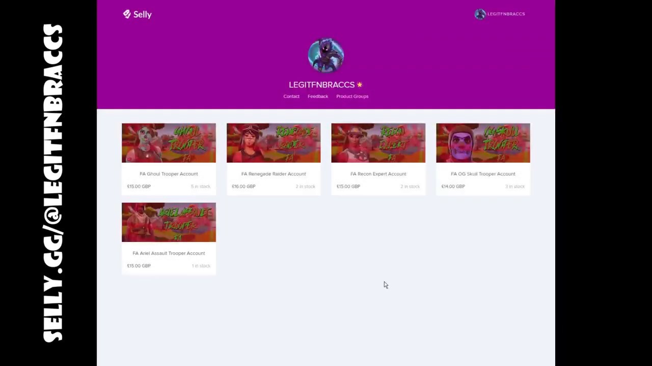 INSANE RARE ACCOUNT SELLY GG FORTNITE STORE @LEGITFNBRACCS CHEAP SELLY ...