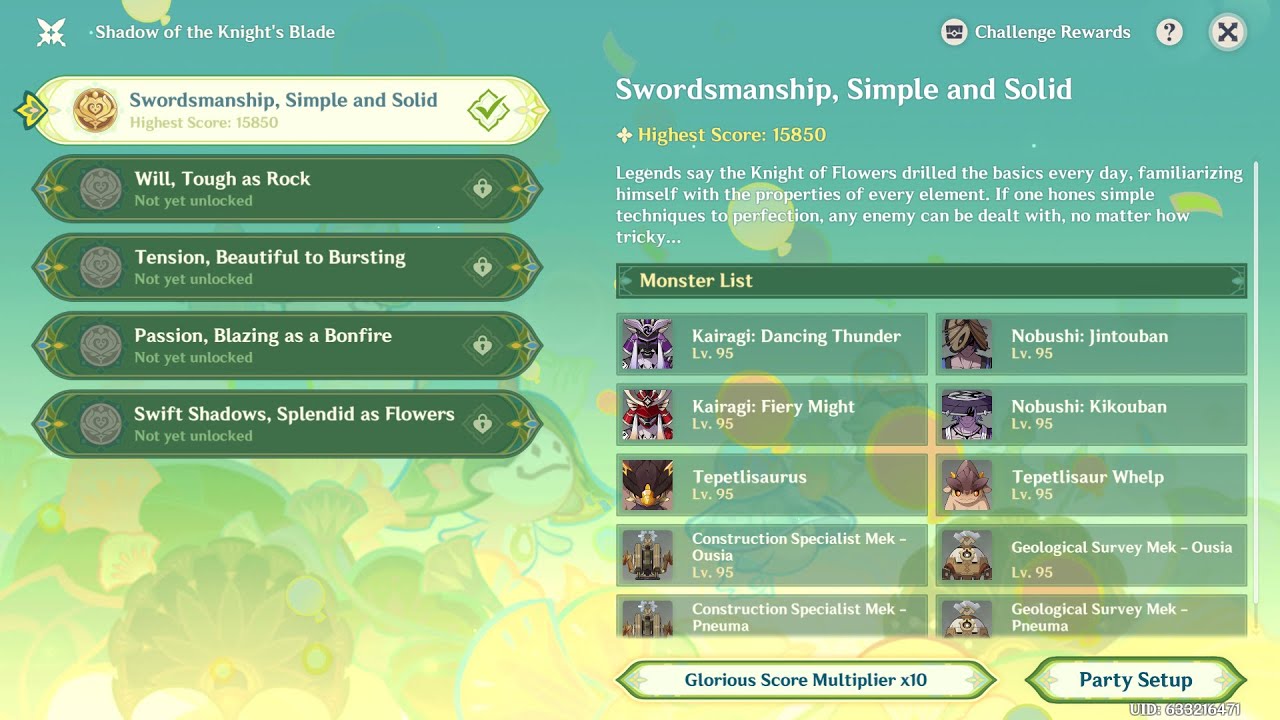 Genshin Impact 2024 Shadow of the Knight's Blade - YouTube