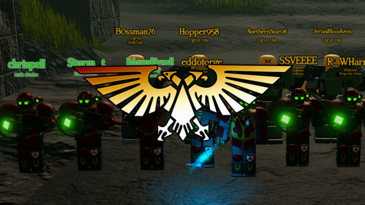 Caldegas Finest | ROBLOX WARHAMMER 40K IOM - YouTube