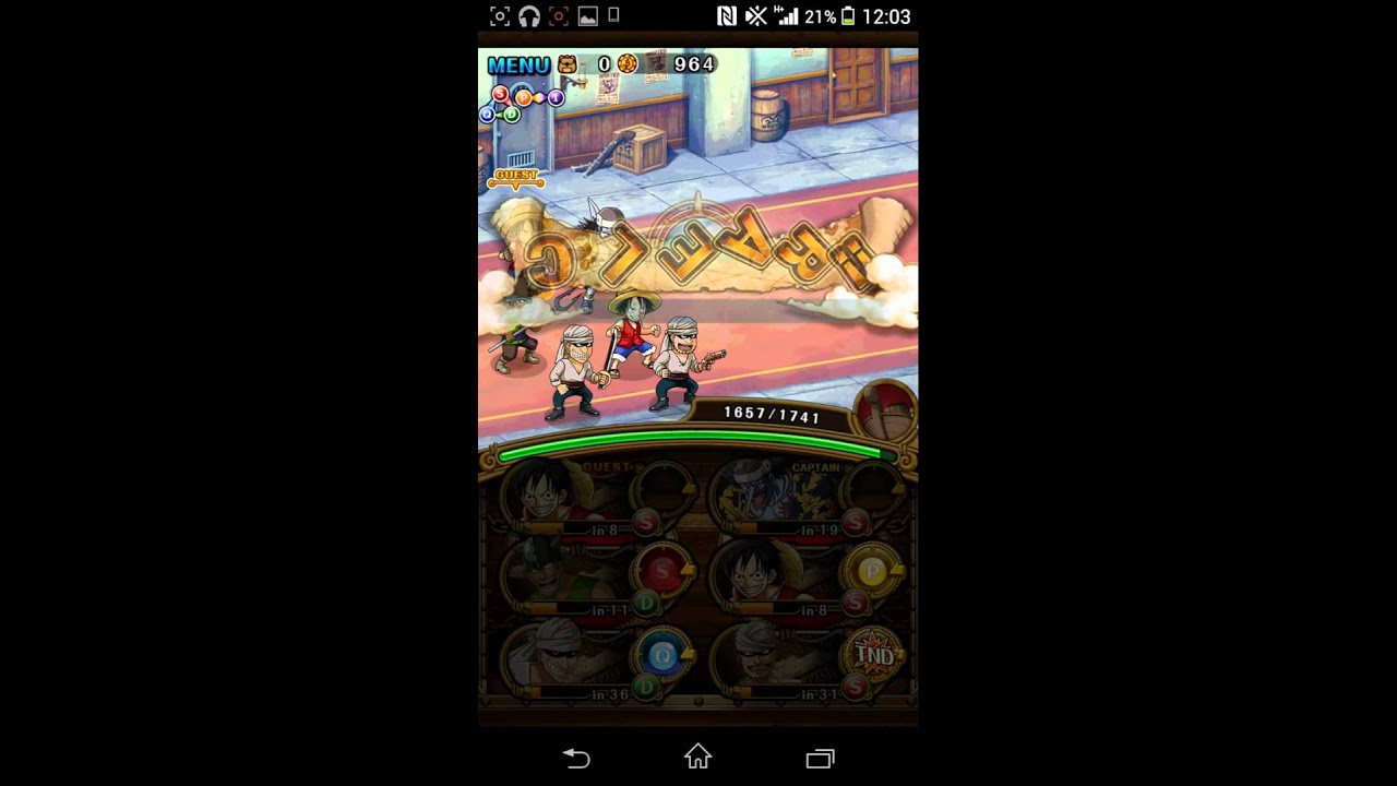 One Piece Treasure Cruise Walkthrough - Shells Town ( Part 3 ) All ...