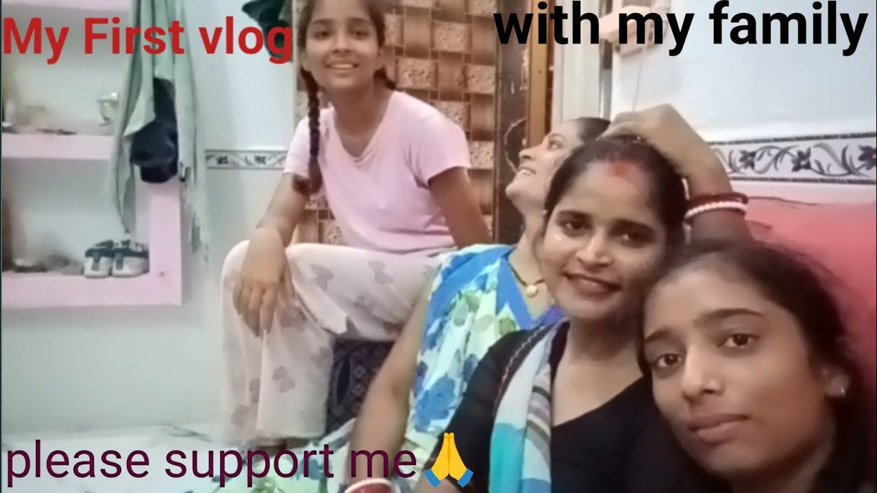 my first vlog with my family please support me 🙏 Riya Yadav vlog - YouTube