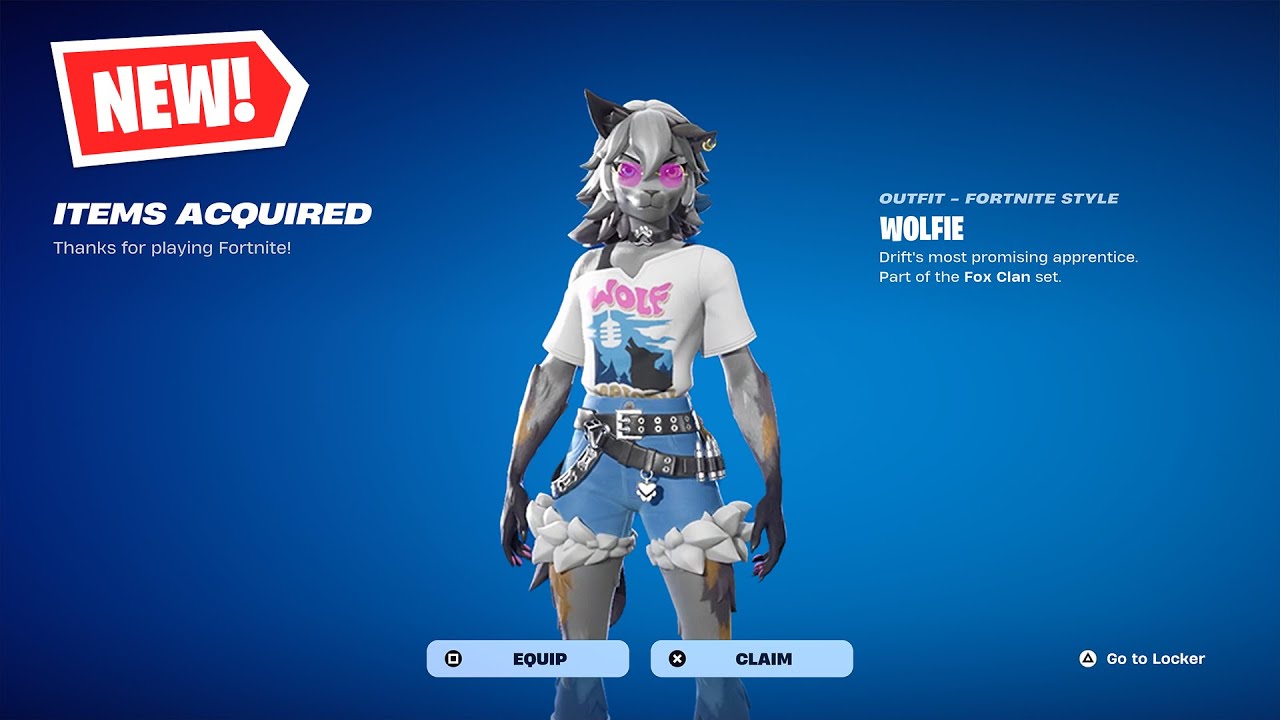 *NEW* Wolfie Bundle Is Out! | Fortnite Item Shop Review - YouTube