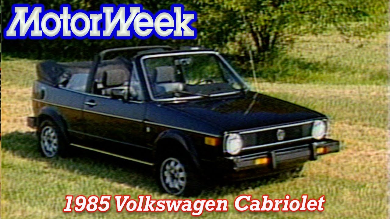 1985 Volkswagen Cabriolet | Retro Review - YouTube