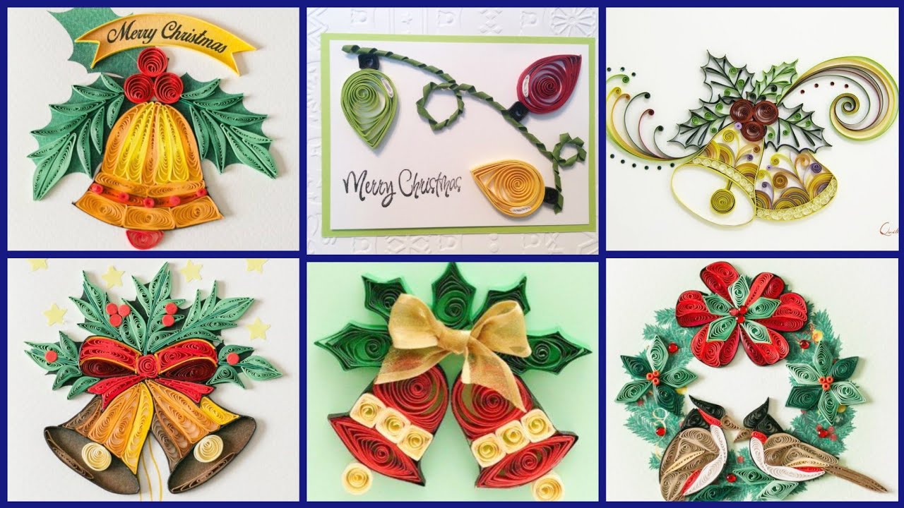 || Christmas Bell Quilling || DIY Bell Crafts for Christmas - YouTube