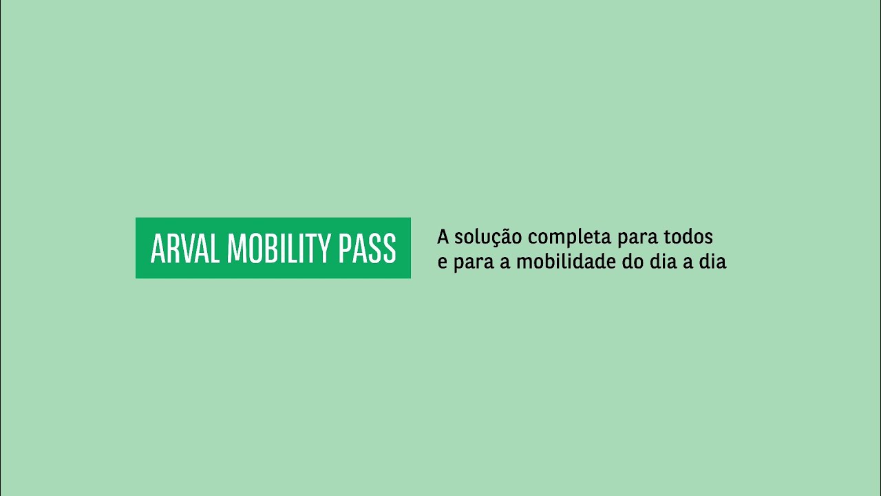 ARVAL MOBILITY PASS - YouTube