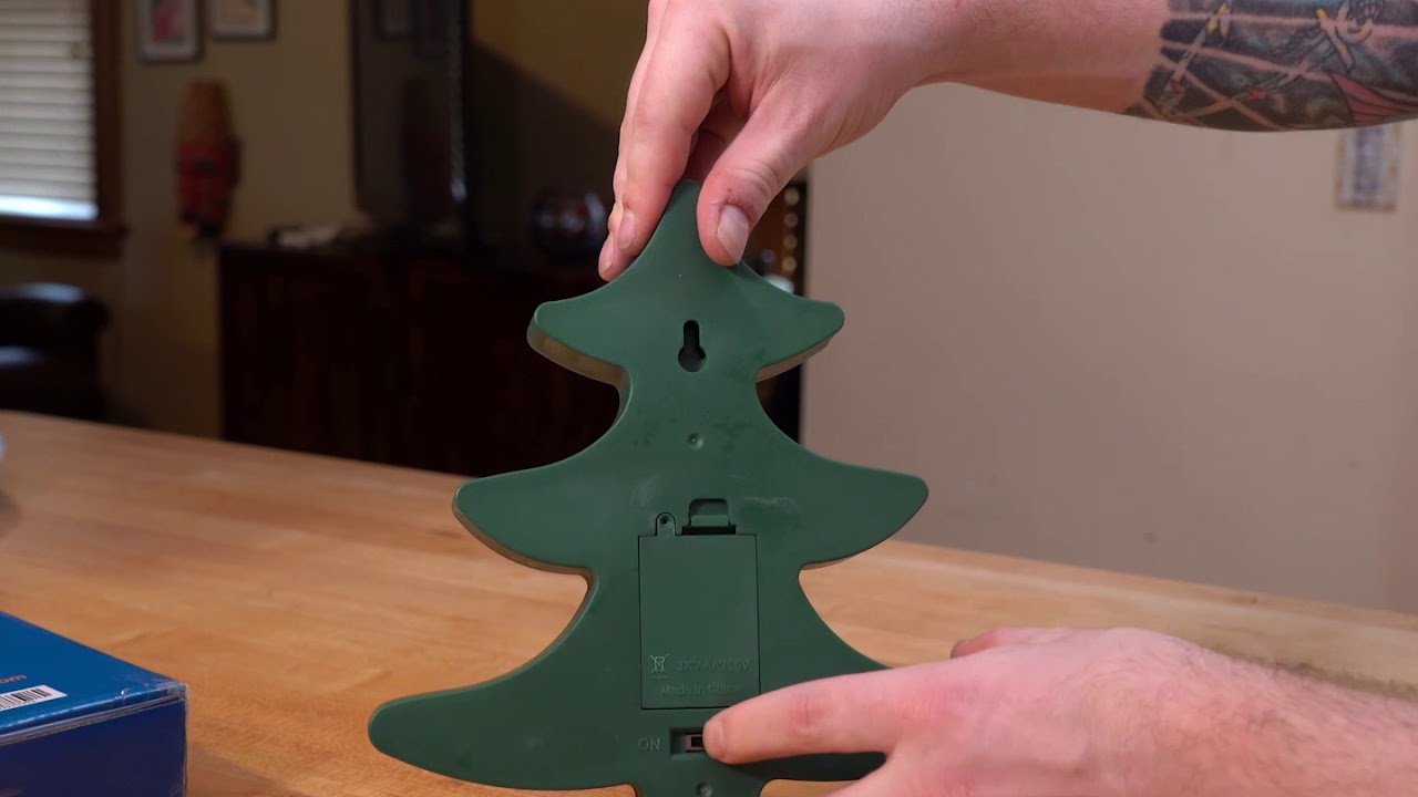 CX4386 Christmas Tree Infinity Light - YouTube