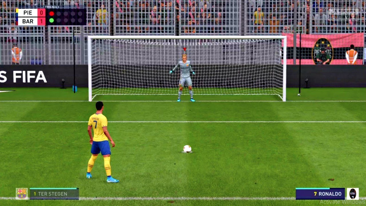 FIFA 20 Penalties Barcelona VS Juventus FIFA 2020 Penalty Shootouts ...