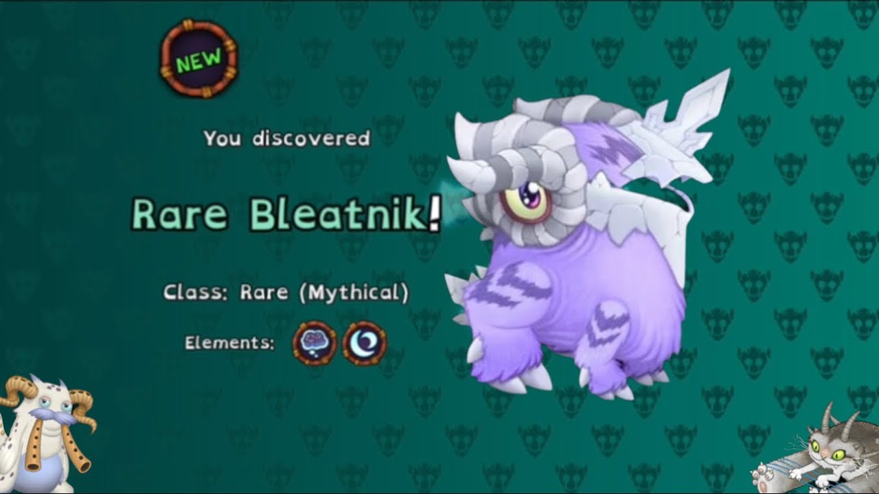 How to breed rare Bleatnik in My Singing Monsters - YouTube