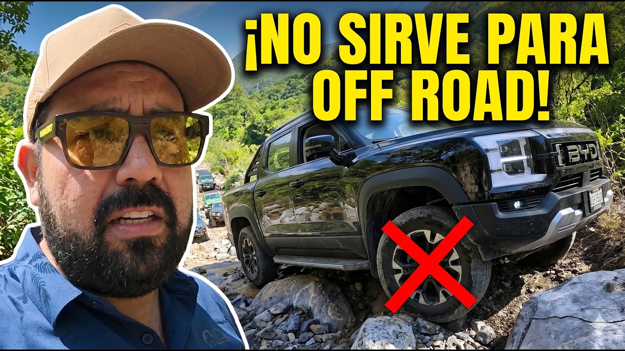 Pusimos a prueba la BYD SHARK en OFF-ROAD y esto fue lo que paso - YouTube