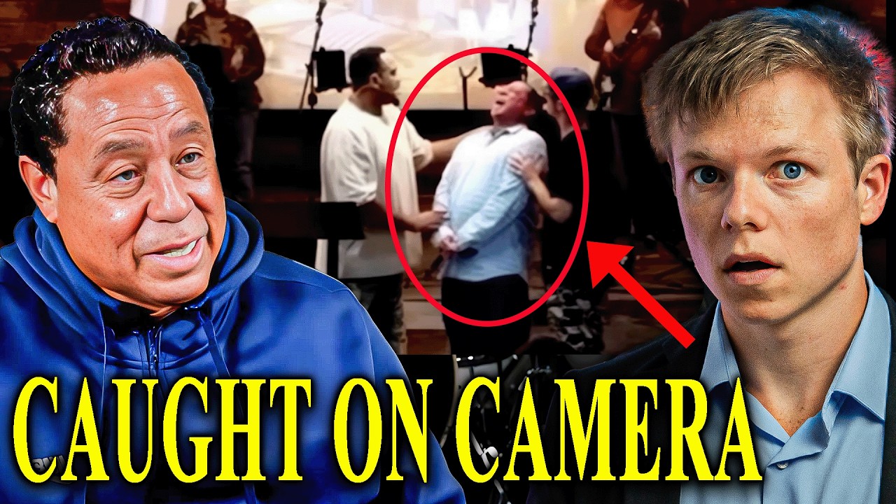 Demon Manifest's While Sharing His Testimony, Caught On Camera - YouTube