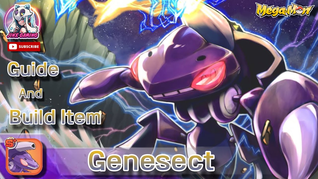 🔥megamon🔥 Genesect Guide and build item | steel team - YouTube