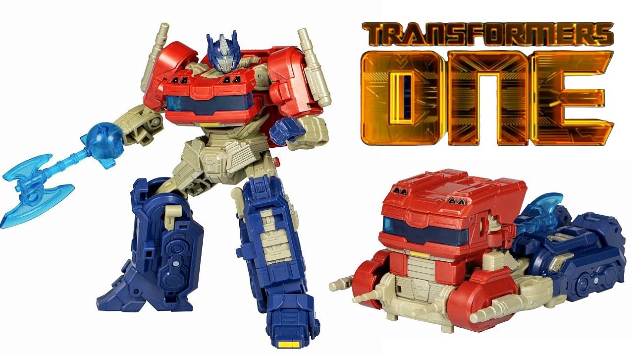 Transformers ONE Deluxe OPTIMUS PRIME/ORION PAX Figure First LooK😮😱 ...