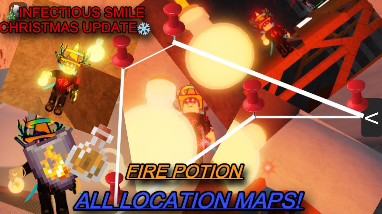 What maps spawn fire potions? Along with how to get it - Infectious ...